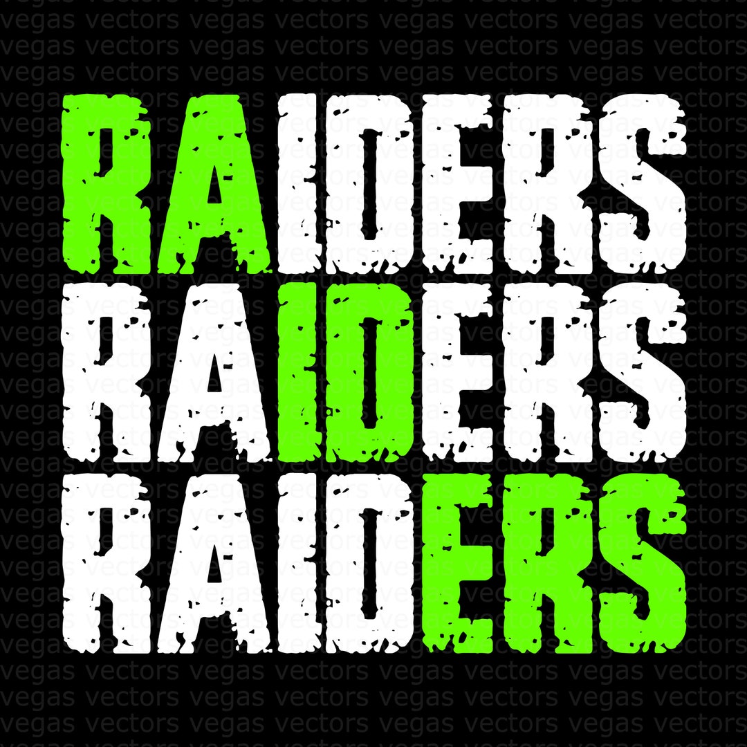 Raider SVG, Raider Green PNG, Raider Grunge, Descarga instantánea ...