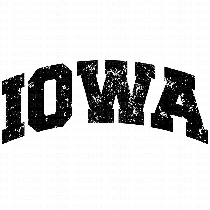 Iowa State Stencil - Etsy