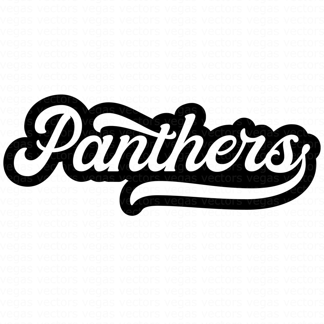 Panthers SVG, Panthers PNG, Panthers Tail Retro PNG, Instant Download ...