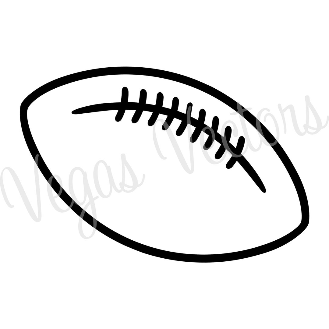 Football SVG, PNG, Football Outline SVG, Football Clipart, Football ...
