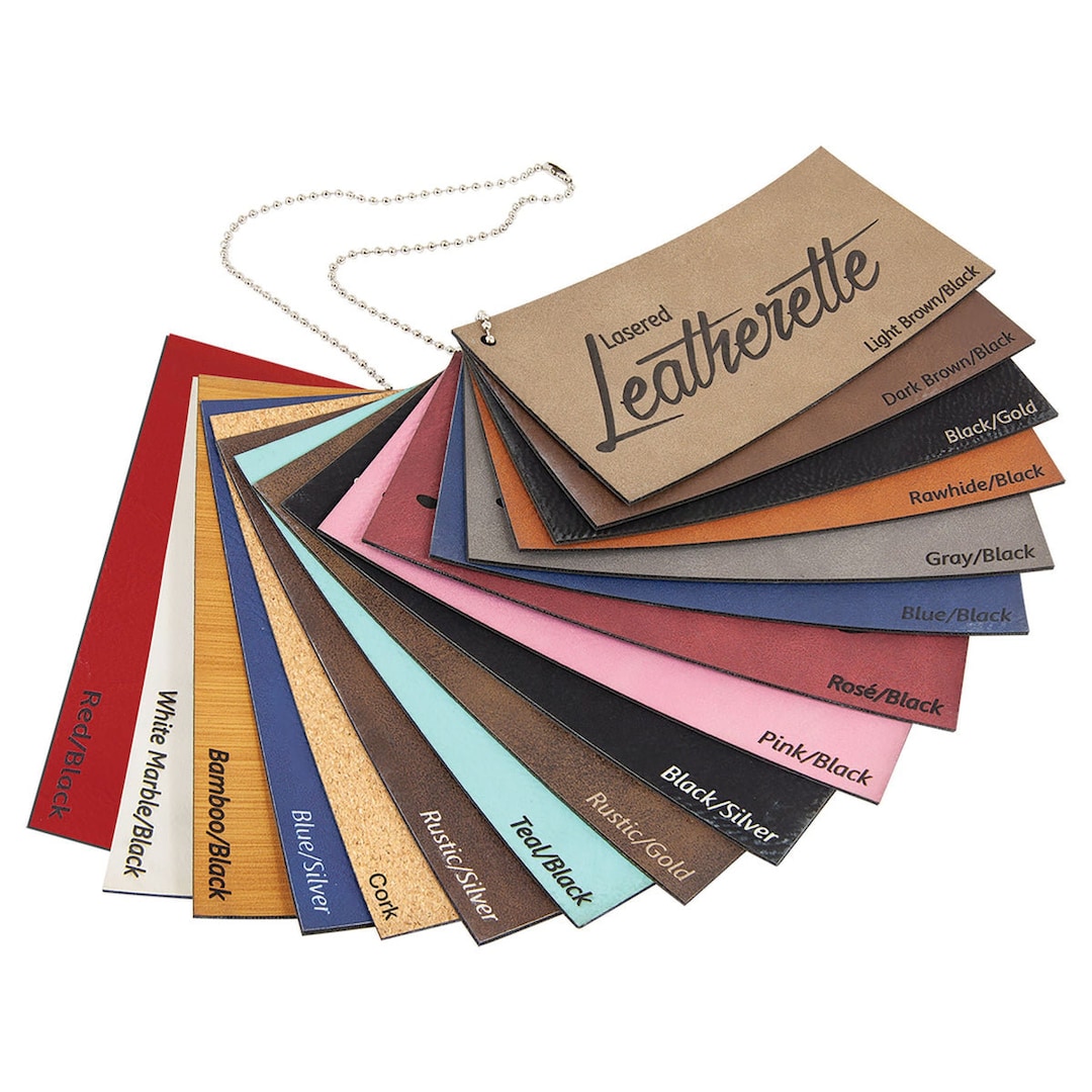Leather Sheets for Laser Engraving, Laser Engraving Supplies, Laserable ...