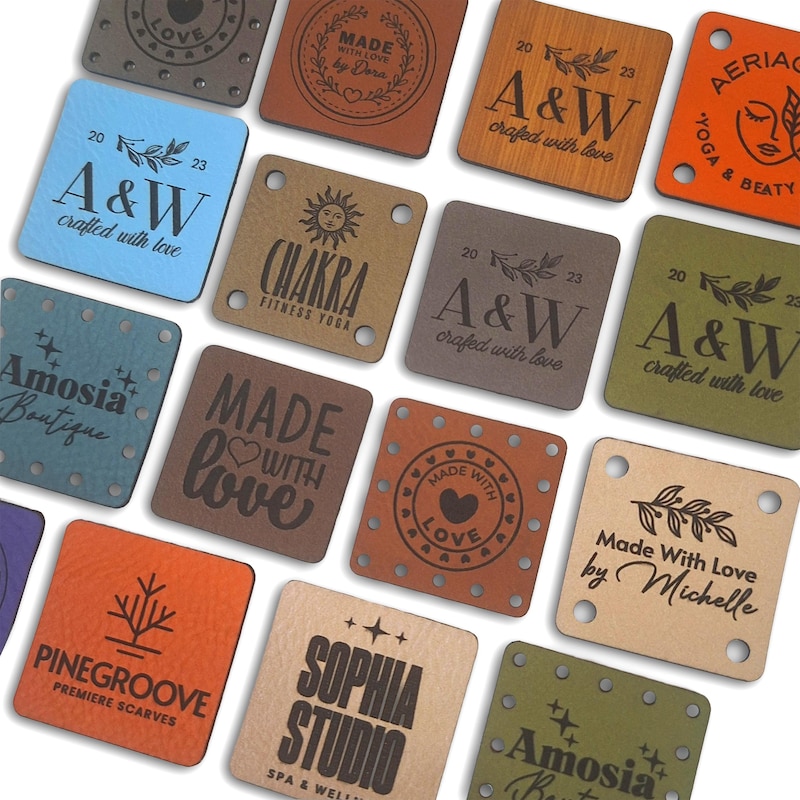 Handmade Label Square - Etsy