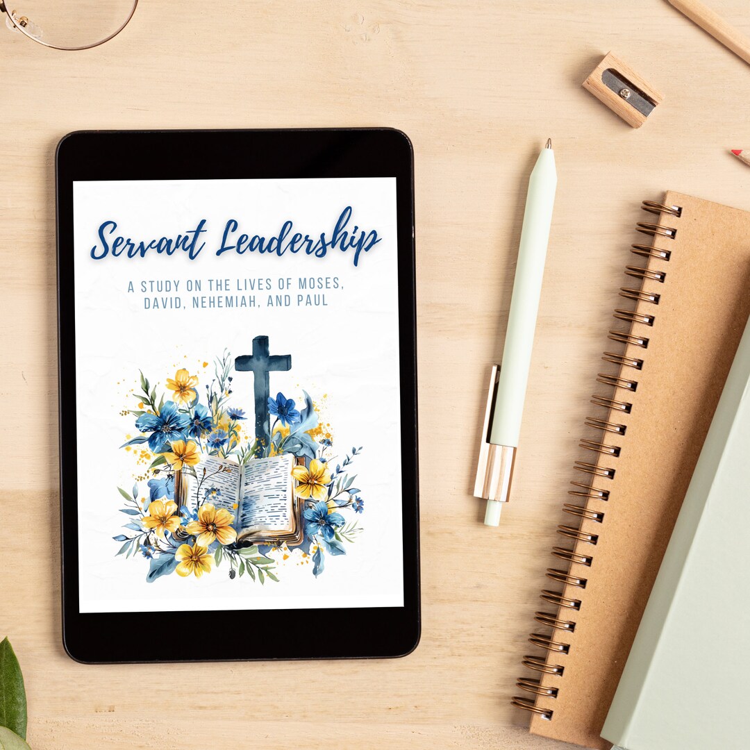 Servant Leadership Bible Study, David, Nehemiah and Paul Digital ...