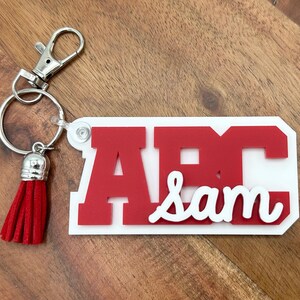 Personalized College Name Tag | College Acceptance | Gift | Grad ...