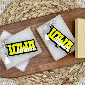 Personalized College Name Tag | College Acceptance | Gift | Grad ...