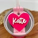 Personalized College Name Tag College Acceptance Gift Grad Acrylic ...