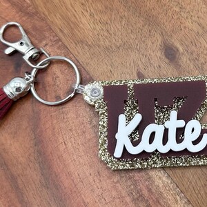 Personalized College Name Tag | College Acceptance | Gift | Grad ...