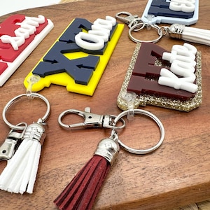 Personalized College Name Tag | College Acceptance | Gift | Grad ...