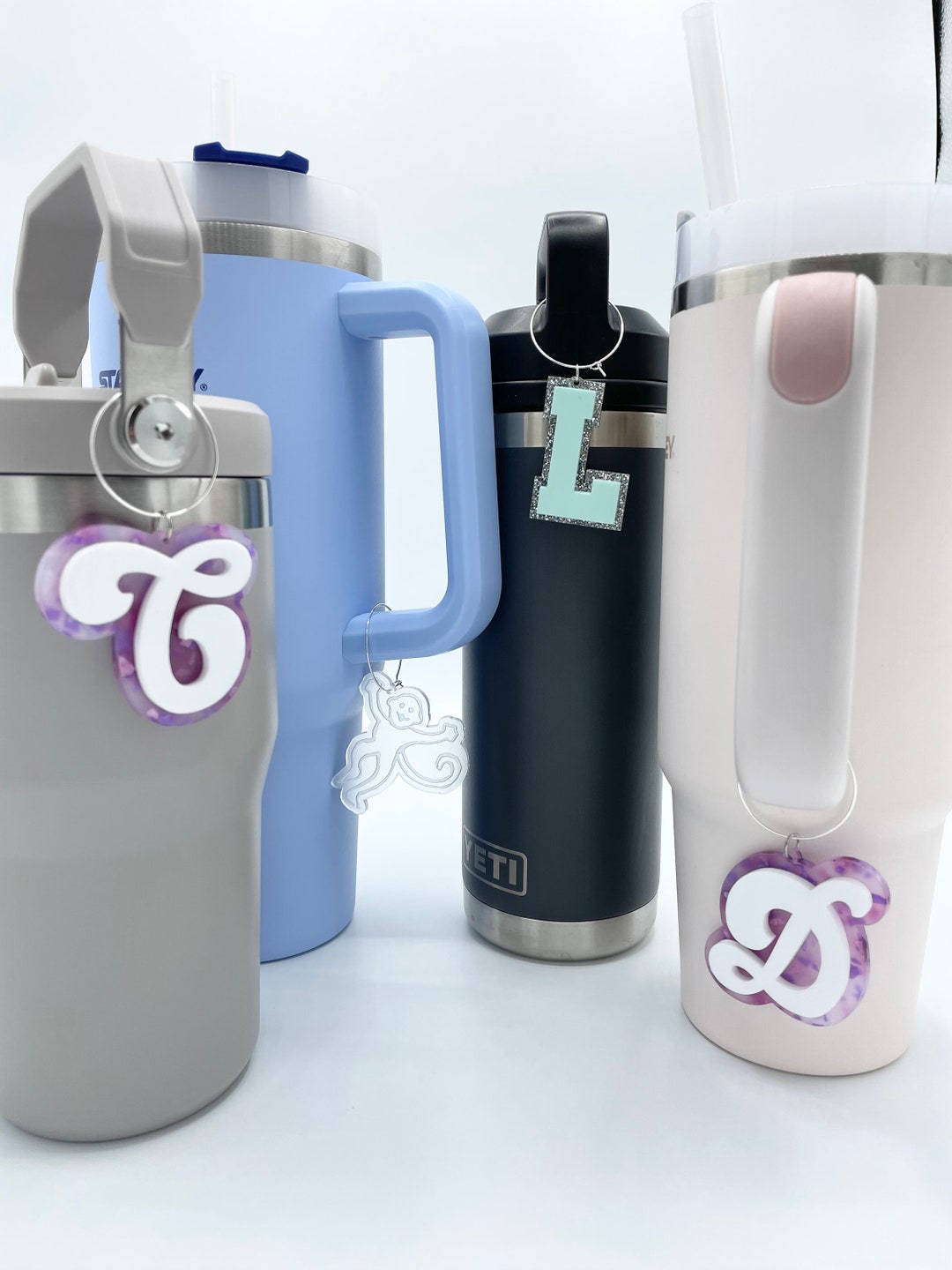 Cute & Simple Tumbler Charms | Stanley | Yeti | Dupes | Custom ...