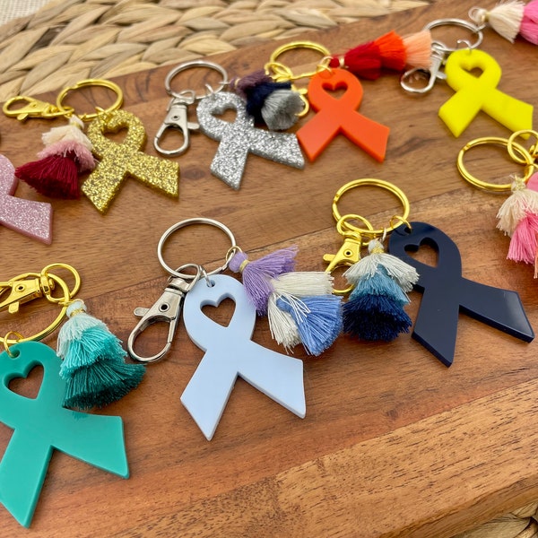 Cancer Keychain - Etsy