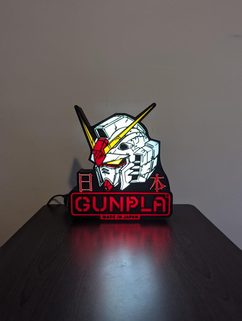 Anime Light Box | Anime Night Light | Anime Desk Lamp - Etsy
