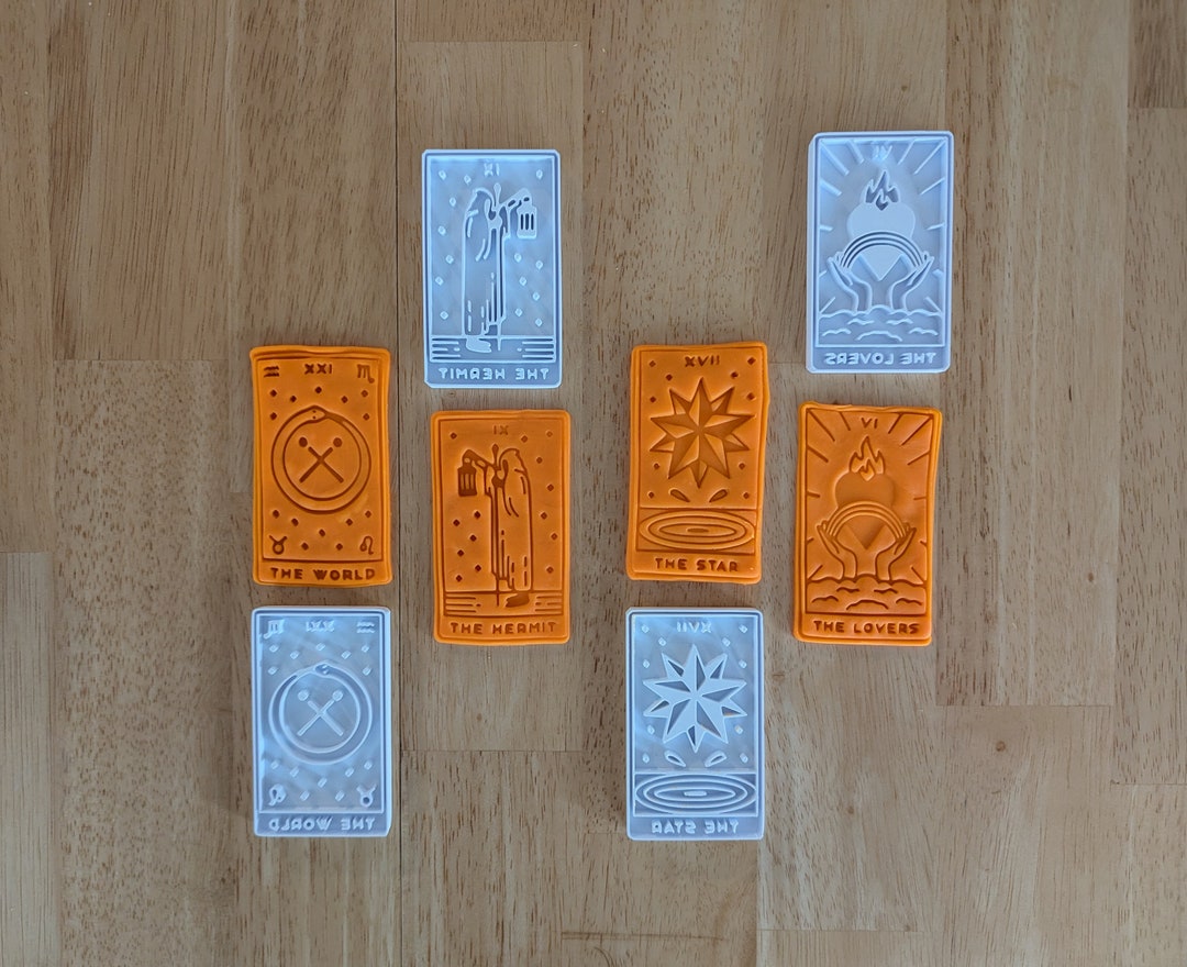 Tarot Card Cookie Cutter + Stamp - Etsy