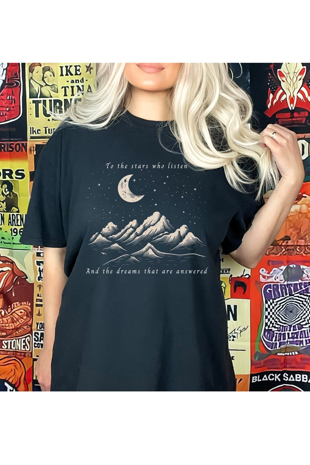 ACOTAR Shirt, to the Stars Who Listen, Sarah J Mass Merch, Velaris ...
