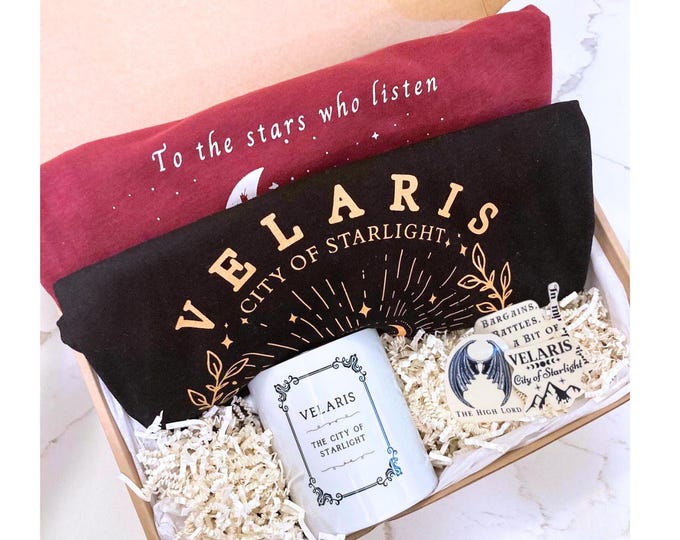 ACOTAR Gift Box | Licensed Sarah J Maas | Velaris Candle | Bookish Gift ...