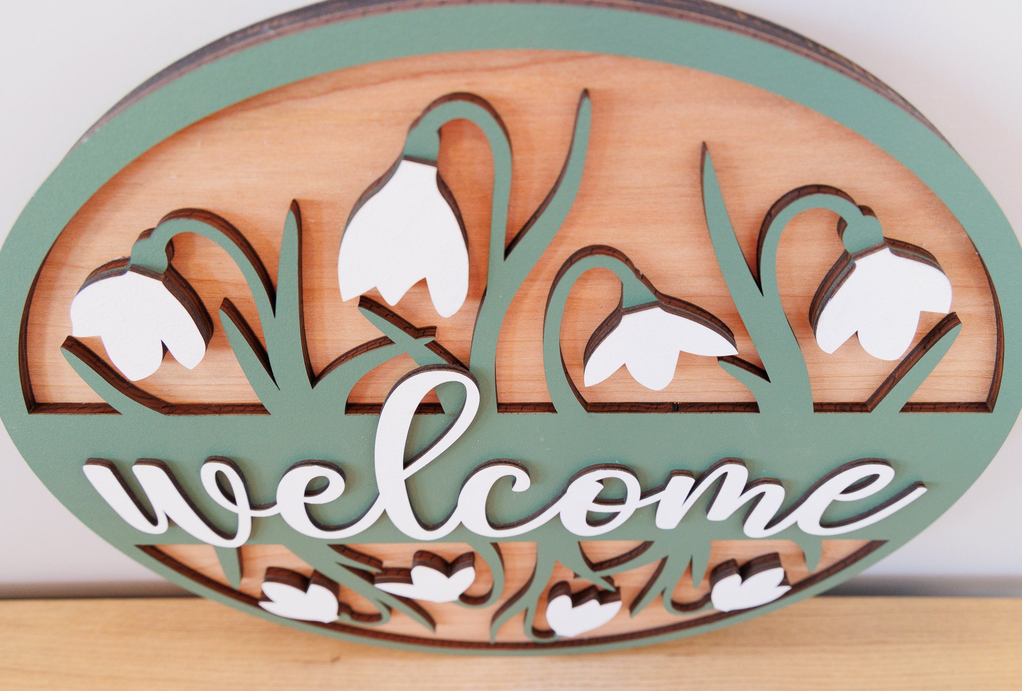 Tulip Welcome Sign - Etsy