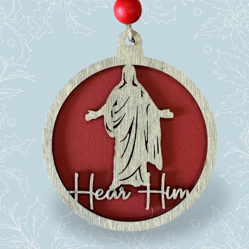 Hear Him Ornament - Etsy