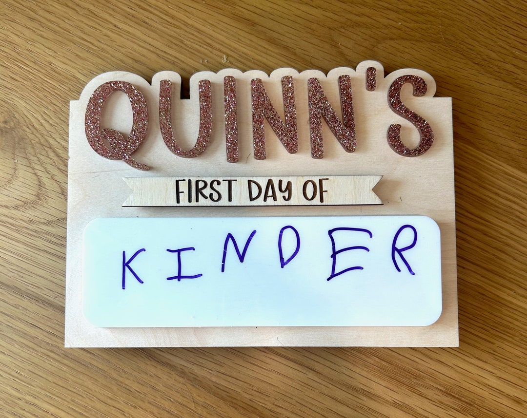 First/last Day Mini Sign - Etsy
