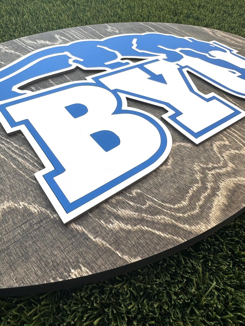 BYU Cougar Sign - Etsy