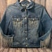 Denim & Rhinestone Jacket - Etsy