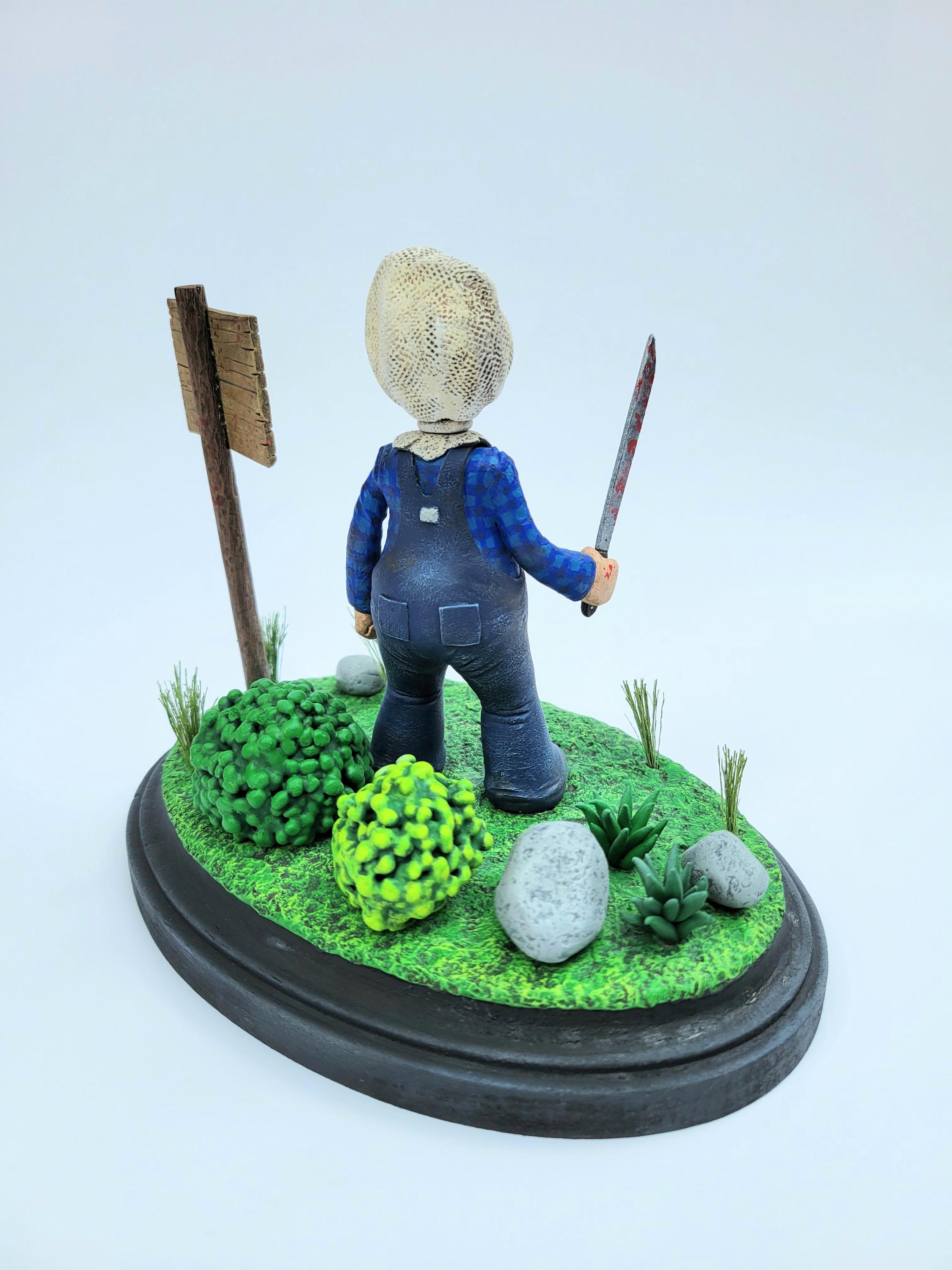 Sack Head Jason Diorama - Etsy