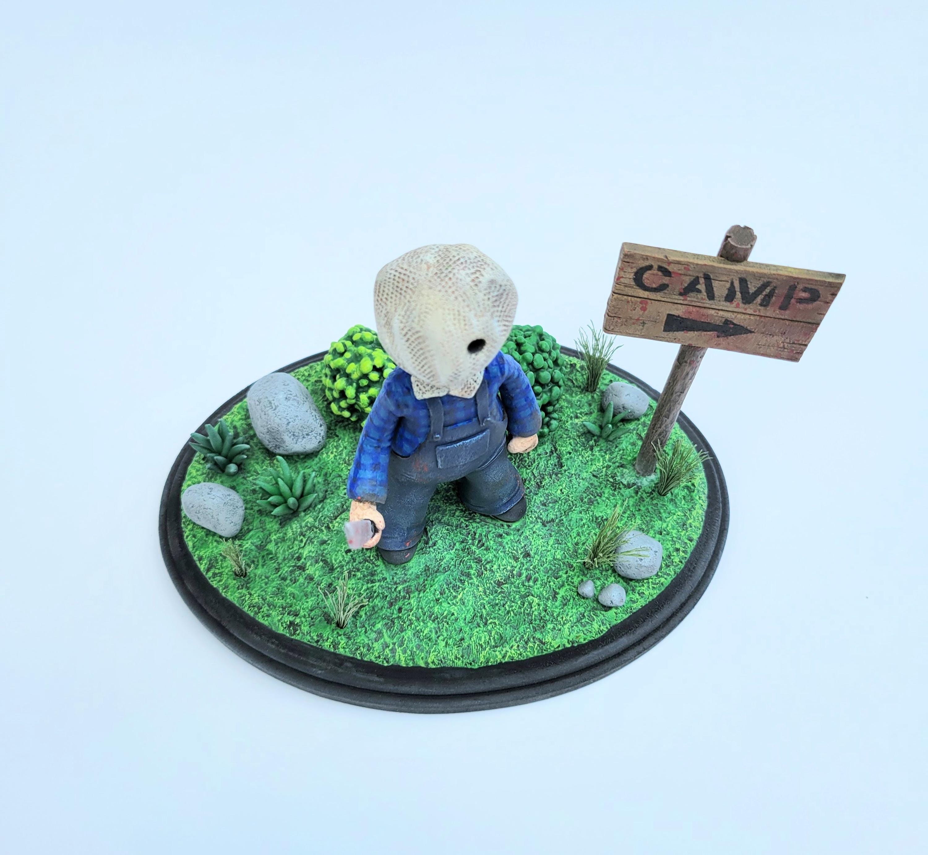 Sack Head Jason Diorama - Etsy