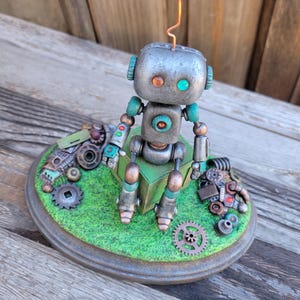 Scrapyard Robot - Etsy