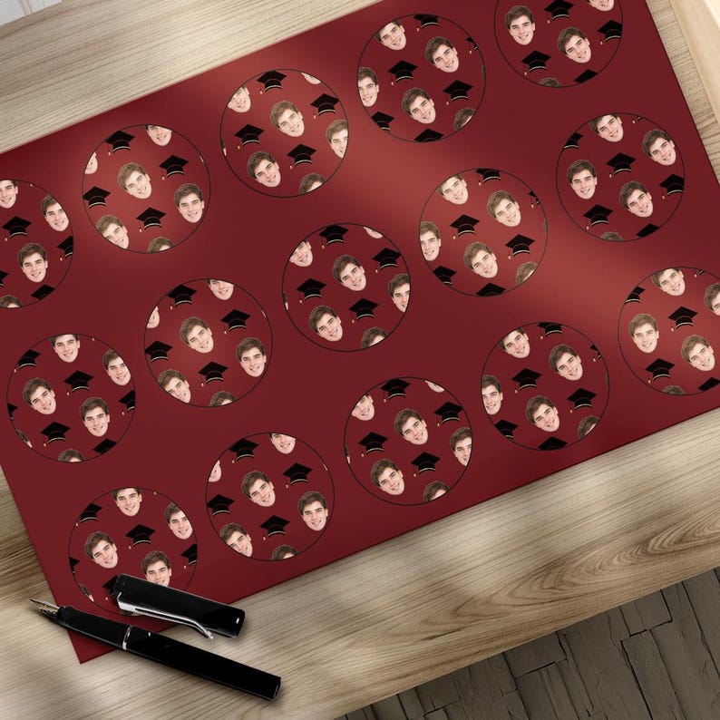Personalized Face Confetti Custom Photo Confetti Graduation Party ...