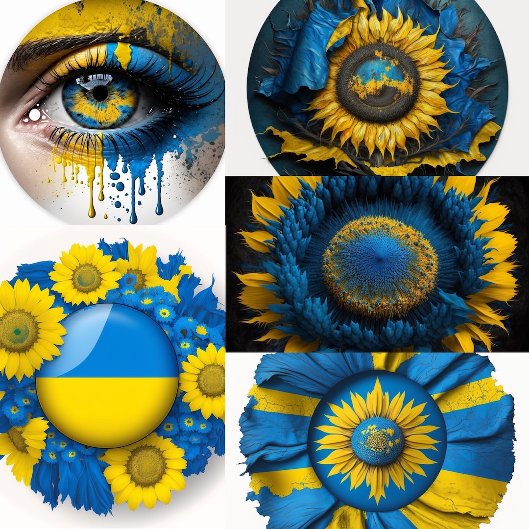 Ukrainian Stickers Ukraine Ukraine Decal Stand With Ukraine Support ...