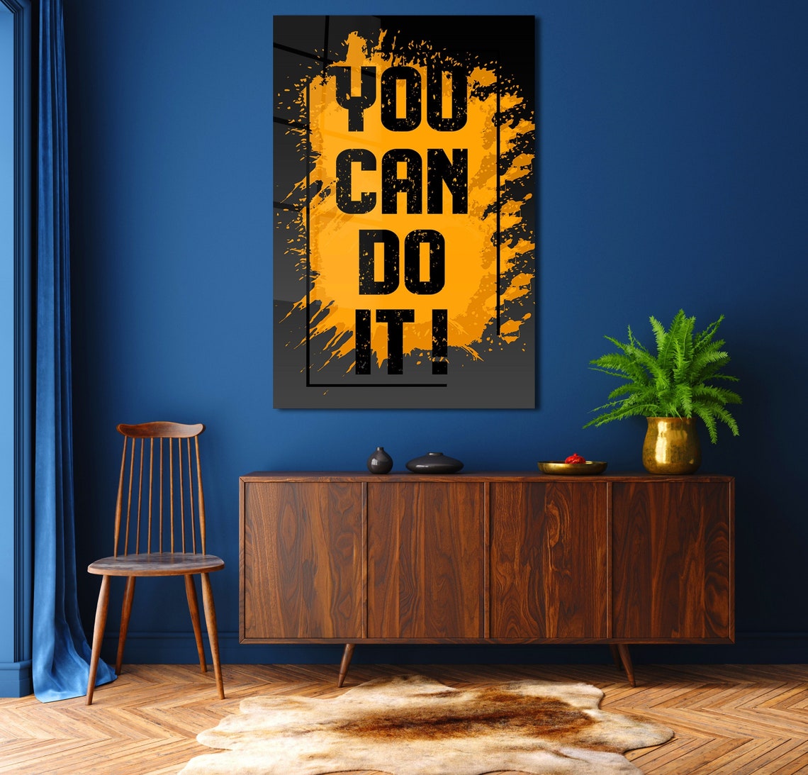Motivational Wall Art YOU CAN DO It Inspirational Positive Affirmations ...