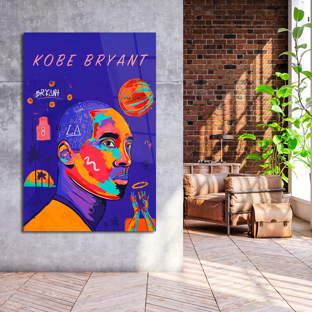 Kobe Bryant Basketball Player WALL ART Decor Inspirational Poster ...