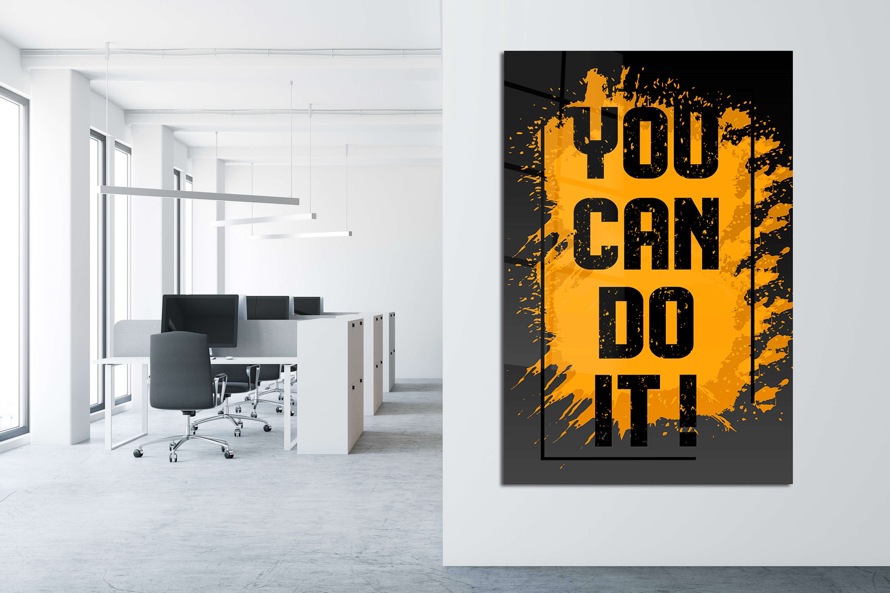 Motivational Wall Art YOU CAN DO It Inspirational Positive Affirmations ...