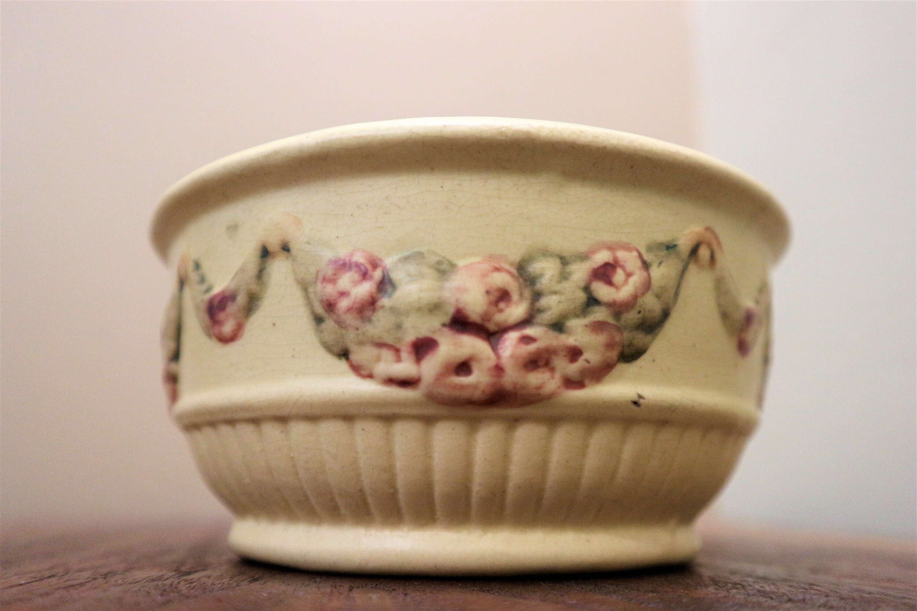 Vintage Weller Pottery Roma Low Bowl - Etsy