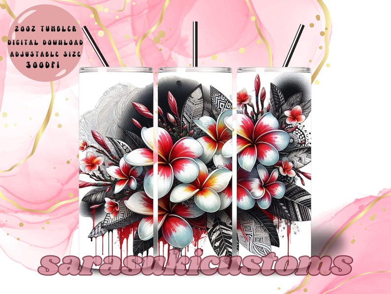 20oz Sublimation, Polynesian, Tumbler, Digital Download - Etsy
