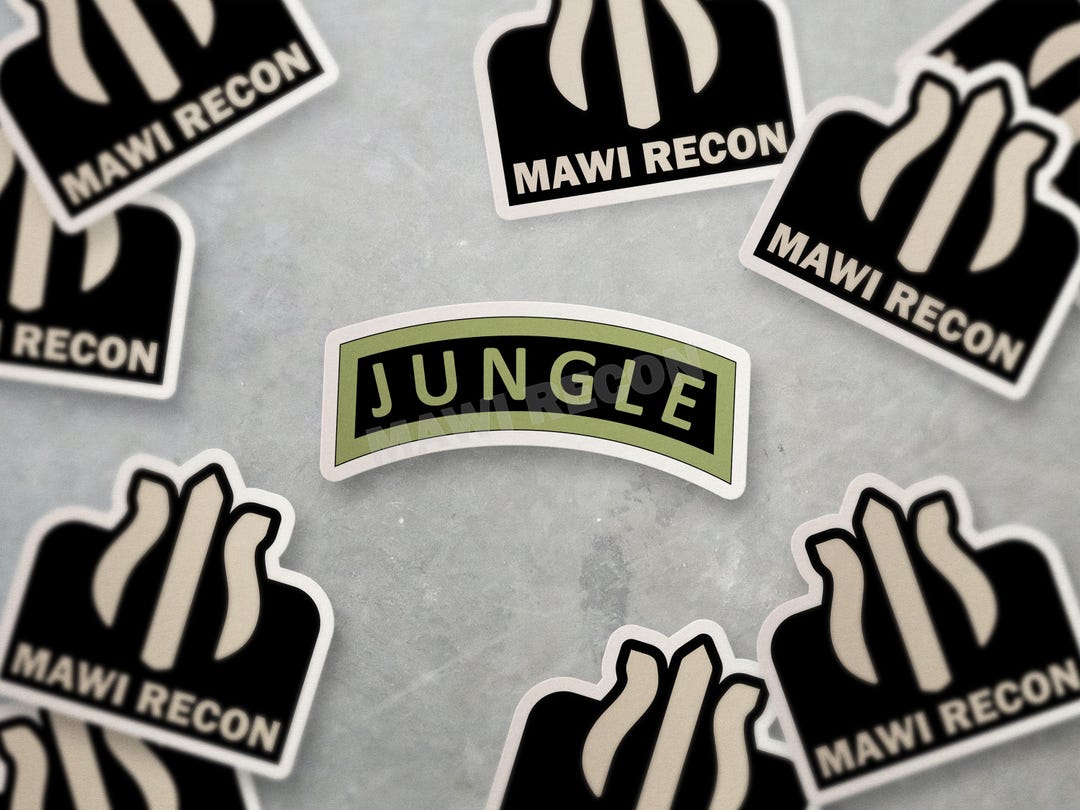 Jungle Tab Sticker | Jungle Expert, US Army, Special Skills Training ...
