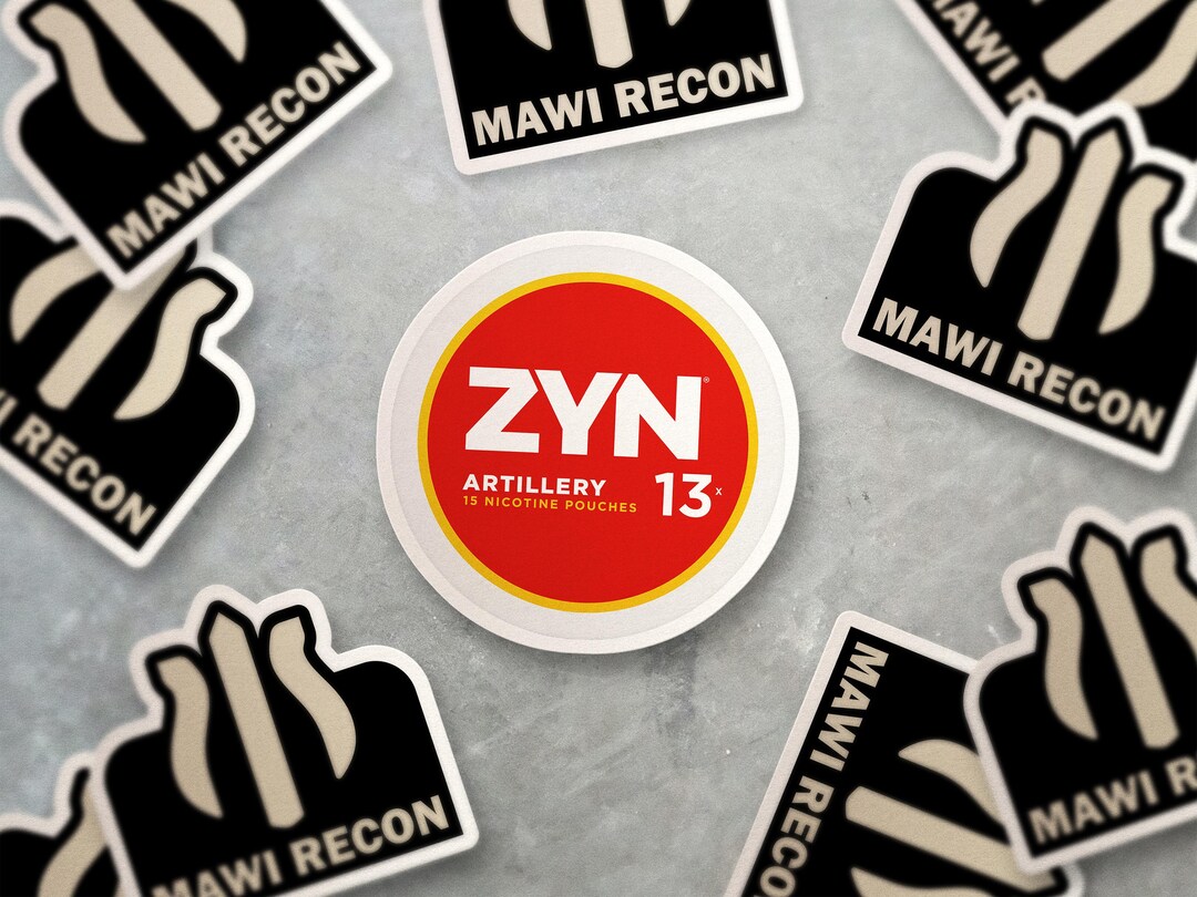 ZYN Sticker US Army Artillery Durable Die-cut Vinyl, Matte Finish for ...