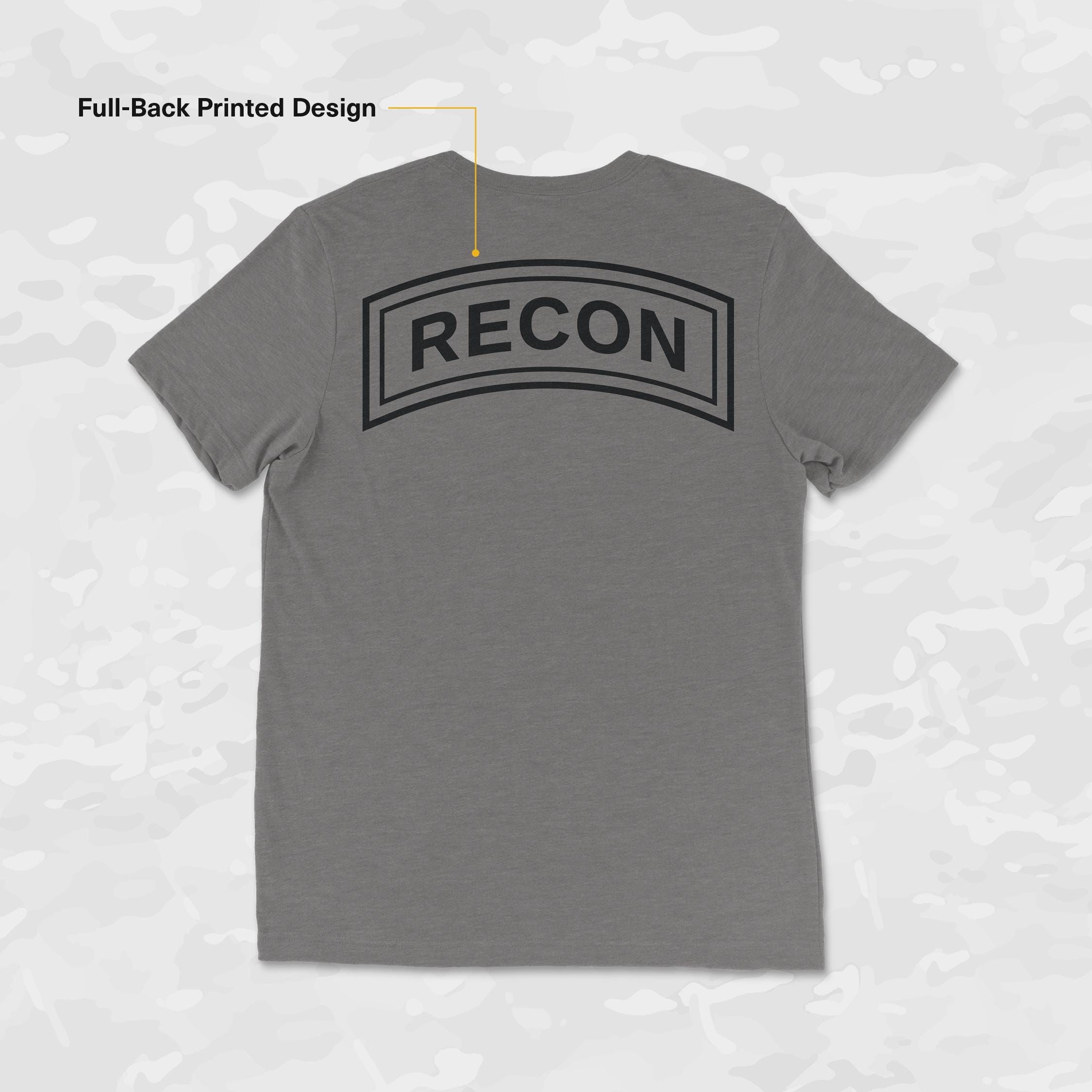 Recon Tab Uniform Tee | AR 670-1 Compliant, Reconnaissance, US Army ...