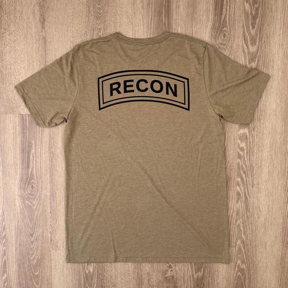 Recon Tab Tri-blend T-shirt | Lightweight Army Training Tee - Etsy