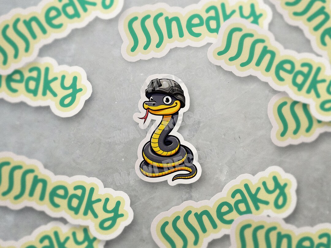 Vinyl Snake Sticker US Army Die-cut Durable Matte Finish for Military ...