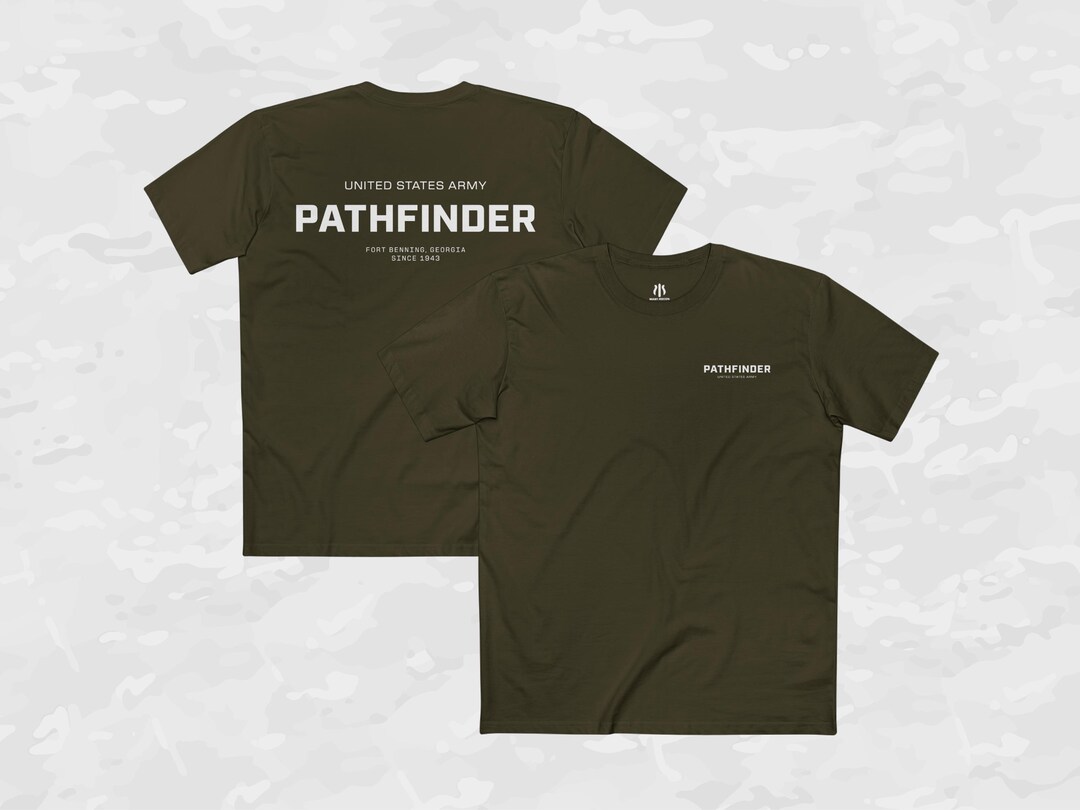 Pathfinder T-shirt | US Army, Special Skills Training | Mid-weight, 100 ...