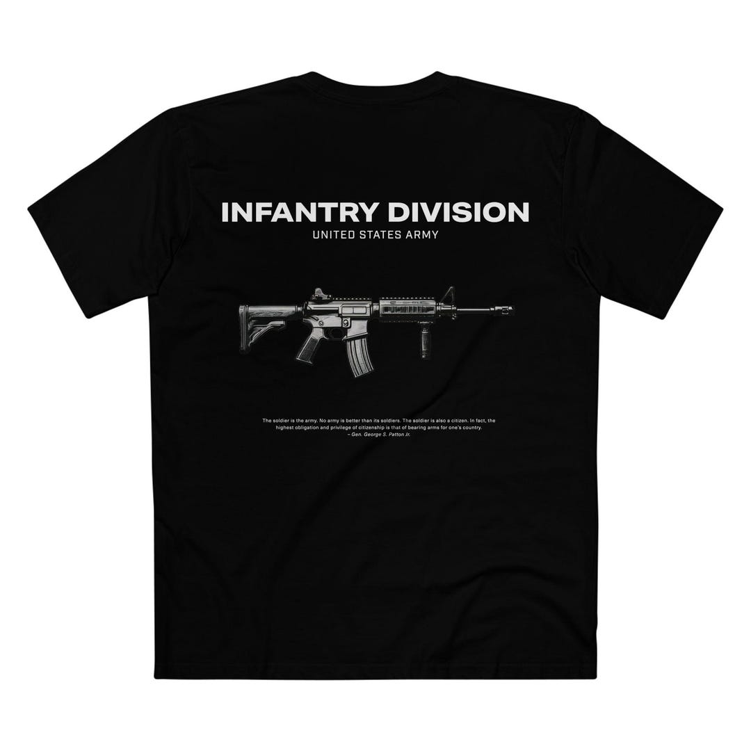 Infantry Division Tee US Army Graphic T-shirt for Veterans and ...