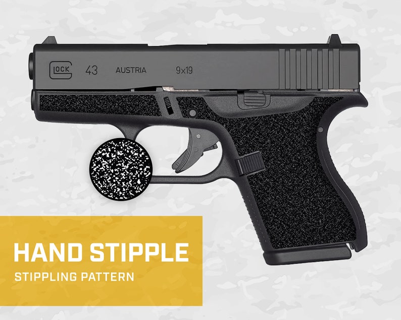 Glock SVG Stippling Pattern for Laser Engraving G43 Mimic - Etsy Canada