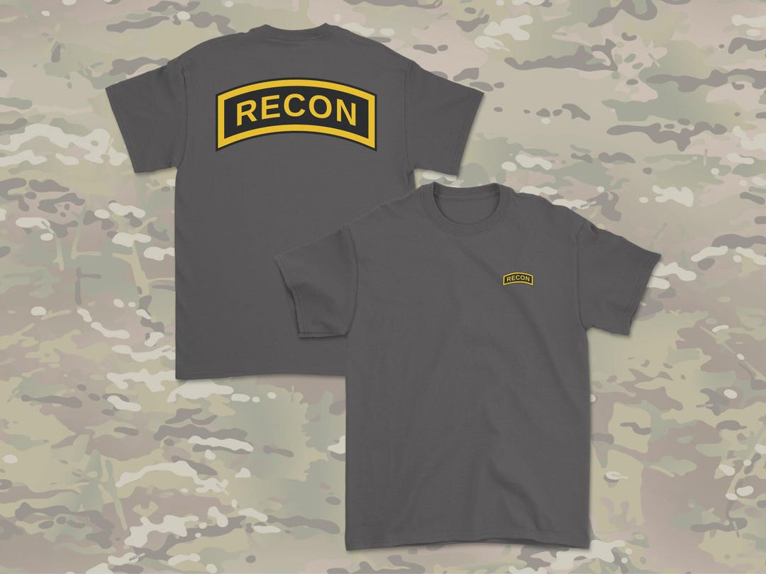 Recon Tab T-shirt | Reconnaissance, US Army, Special Skills Training ...