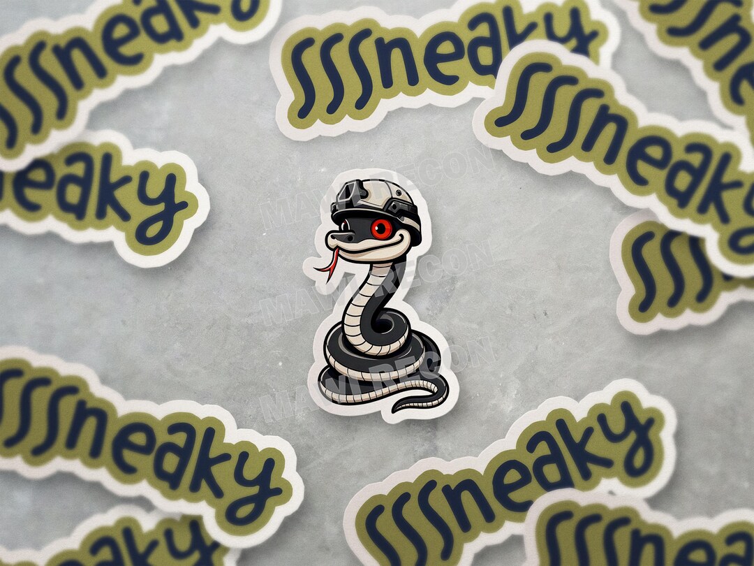 Vinyl Snake Sticker US Army Die-cut Durable Matte Finish for Military ...
