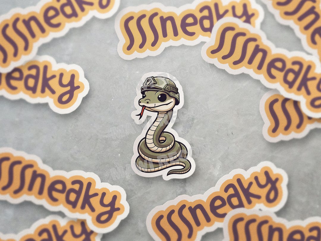 Vinyl Snake Sticker | US Army Die-cut | Durable Matte Finish for ...