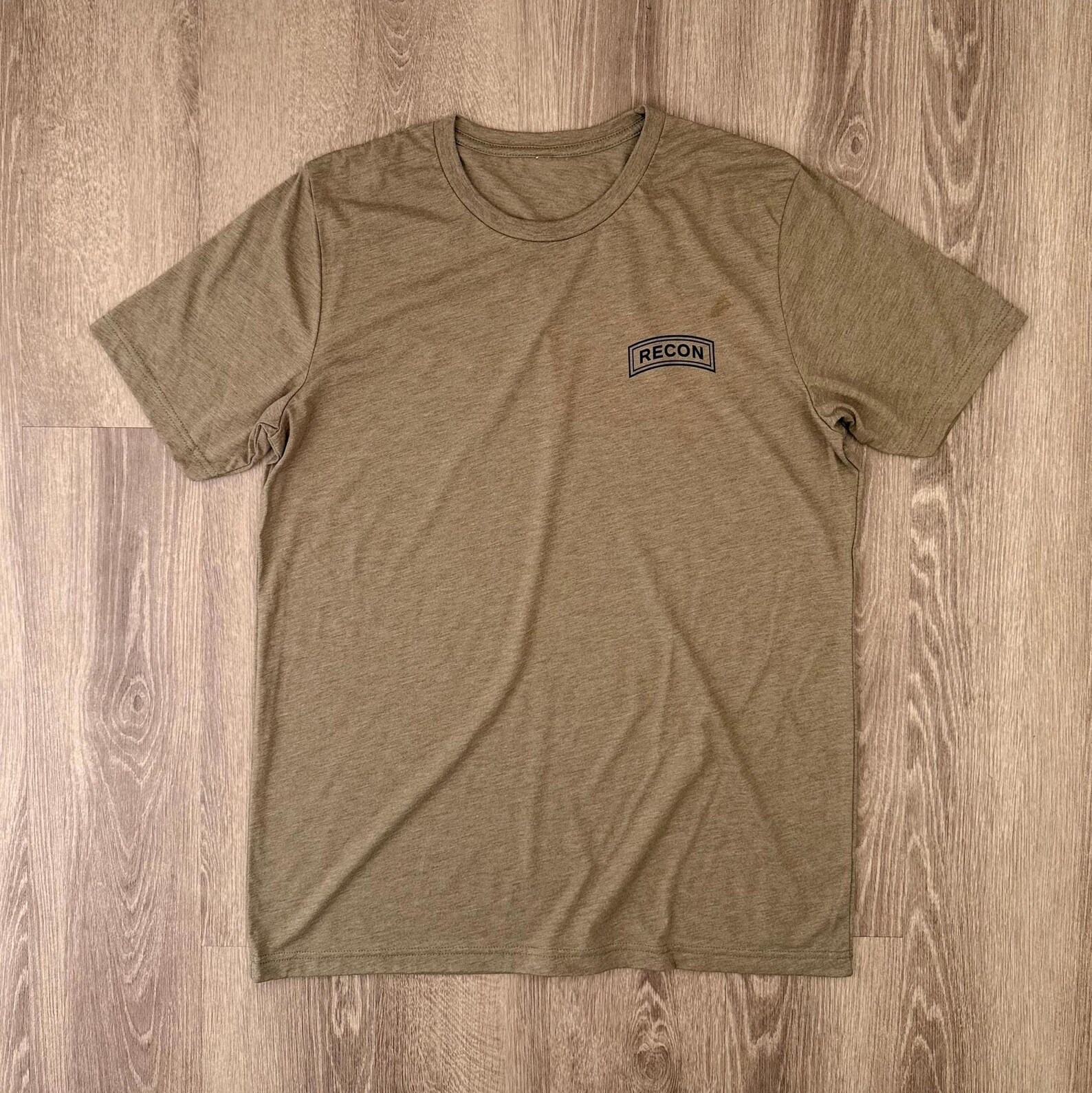 Recon Tab Tri-blend T-shirt | Lightweight Army Training Tee - Etsy