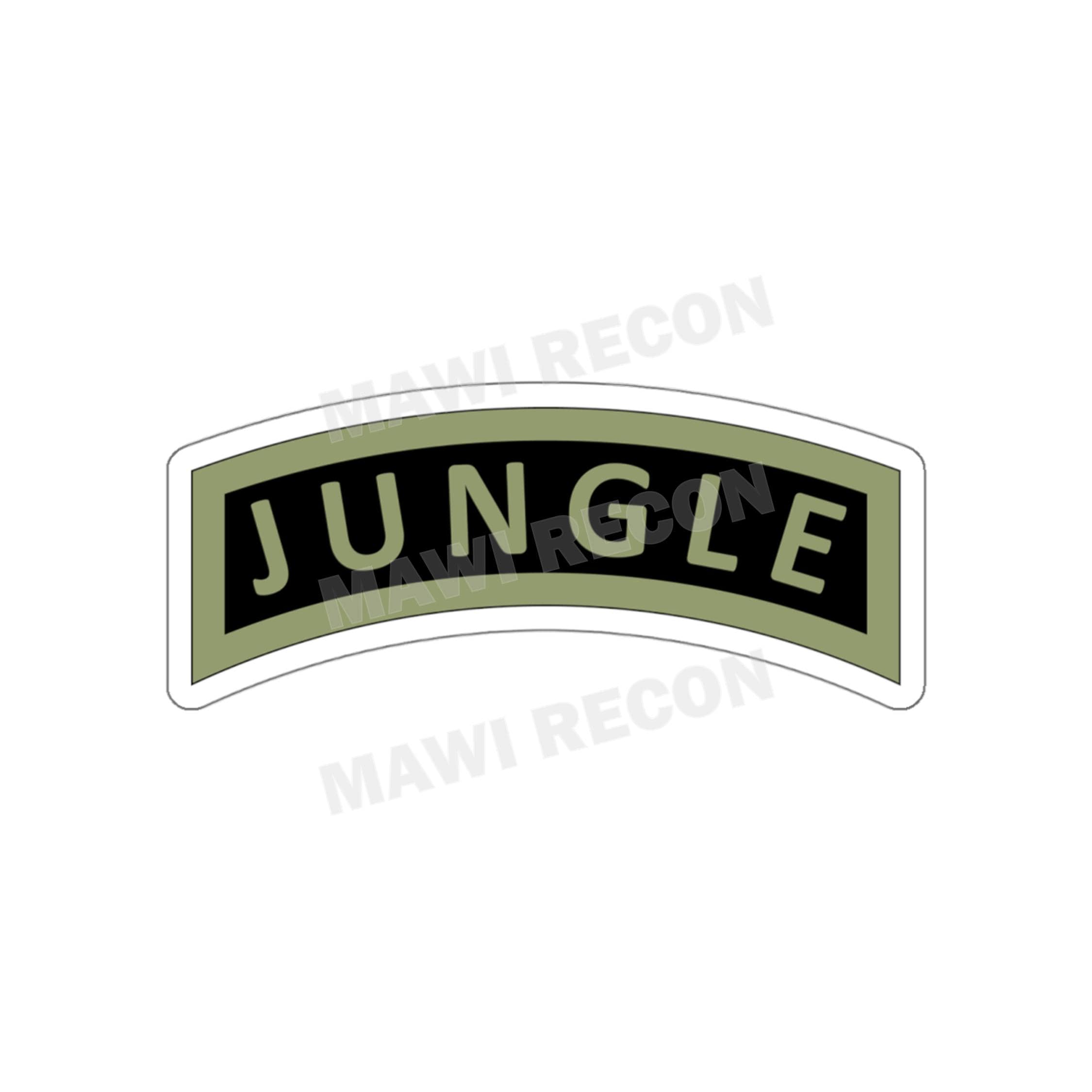 Jungle Tab Sticker | Jungle Expert, US Army, Special Skills Training ...