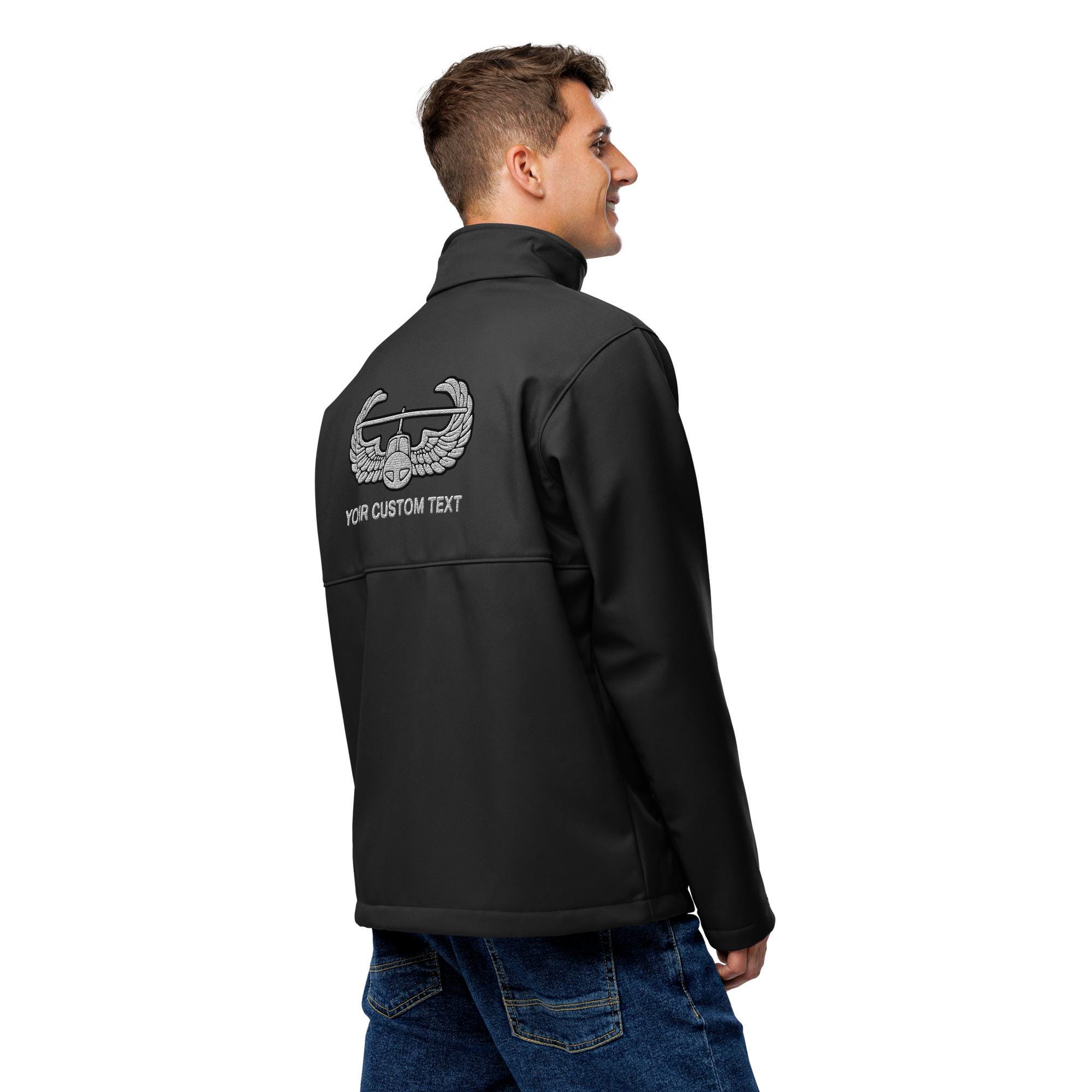 US Army Air Assault Jacket | Custom Embroidered Columbia Soft Shell ...