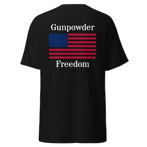 Gunpowder and Freedom Flag Tee Shirt - Etsy
