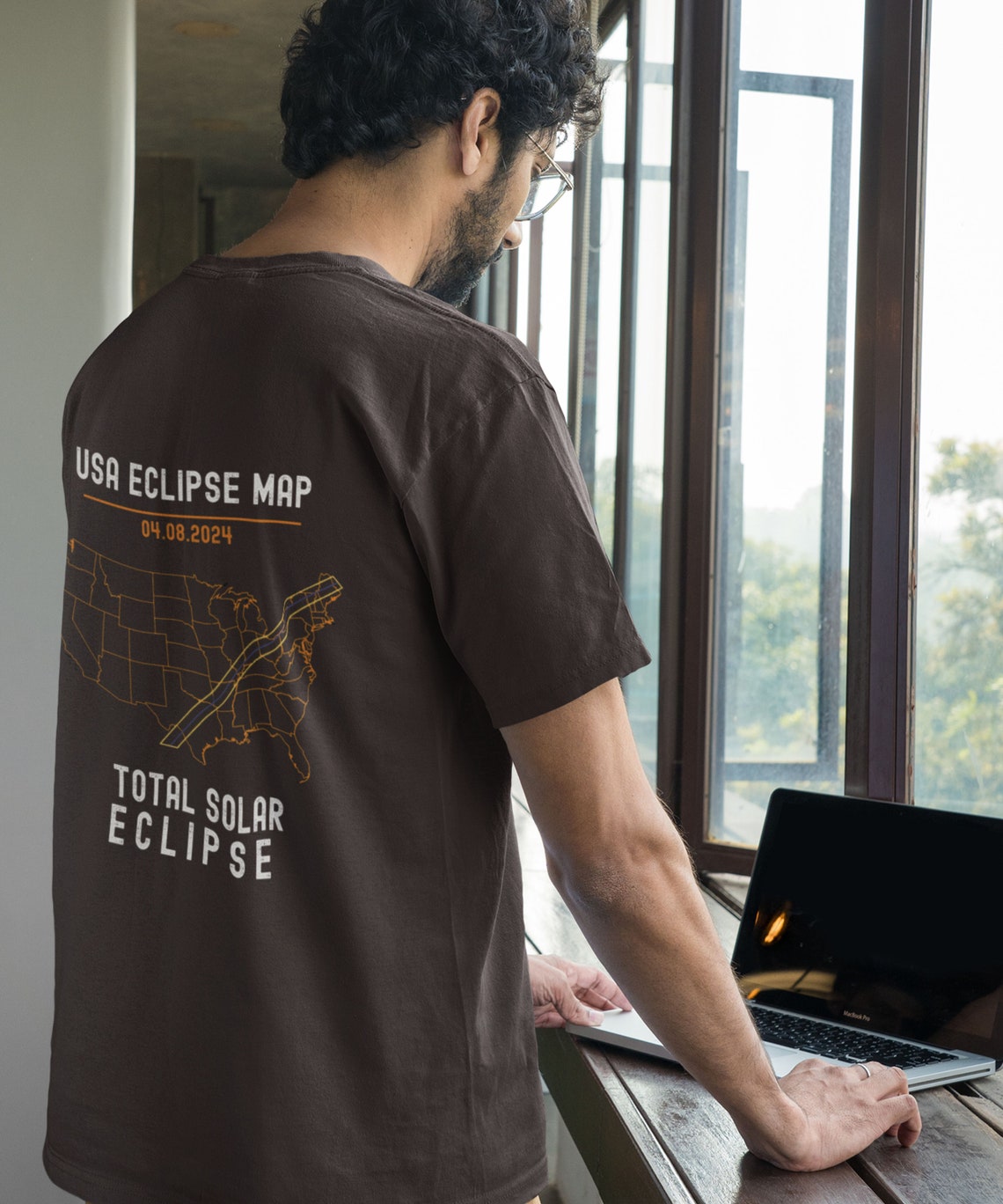 Total Solar Eclipse 2024 T-shirt, Eclipsed April 8th 2024, Rock Concert Tour Tee, USA Eclipse ...
