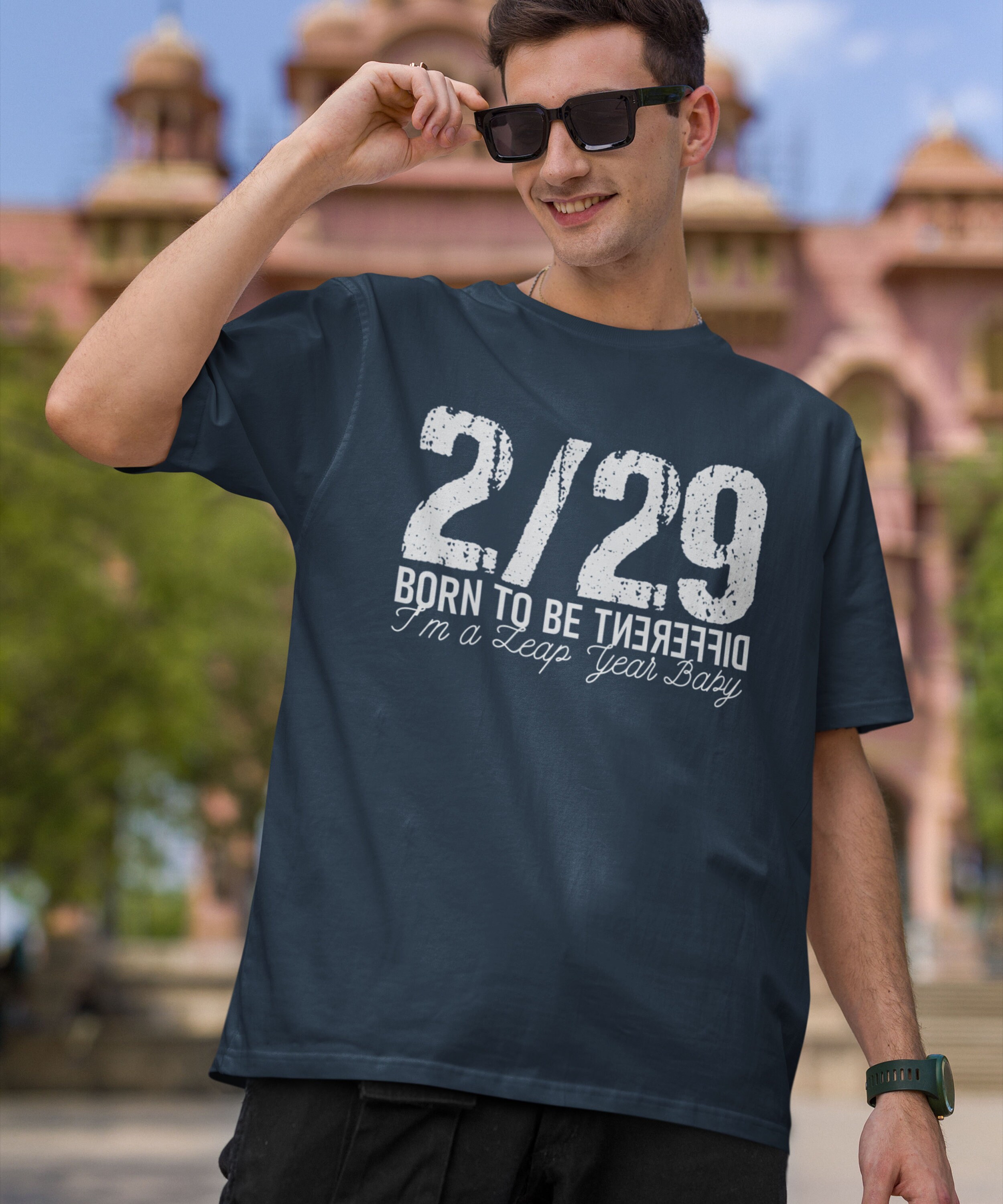 2/29 Birthday T-shirt, Born to Be Different Leap Year Shirt, Leap Year ...
